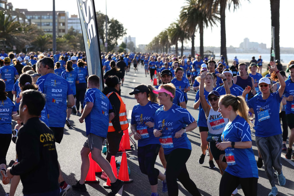 Melbourne Half Marathon - 2XU Wellness Run Proudly Supporting Beyond Blue