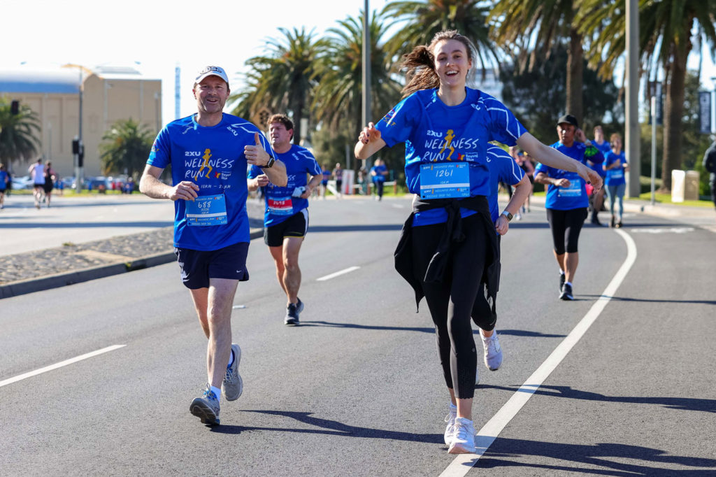 Melbourne 10k Run - 2XU Wellness Run Proudly Supporting Beyond Blue