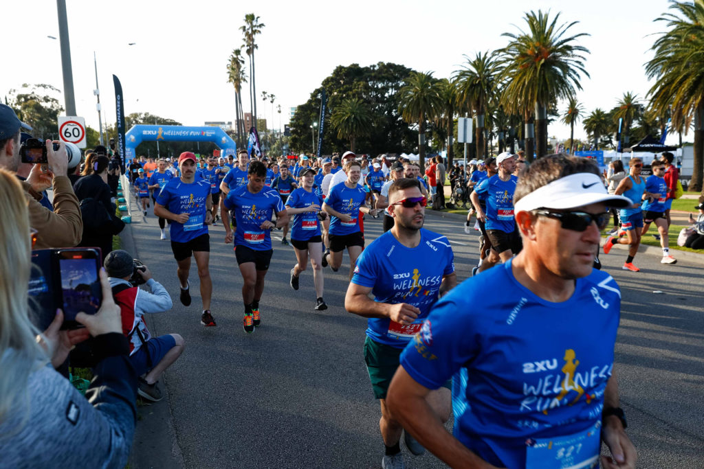 Melbourne 10k Run - 2XU Wellness Run Proudly Supporting Beyond Blue